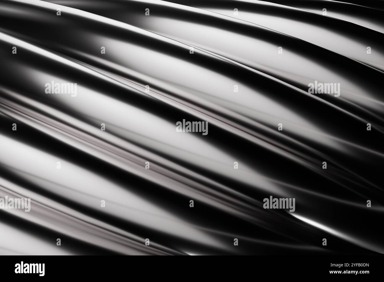 Sleek grey abstract wavy pattern hi-res stock photography and images ...
