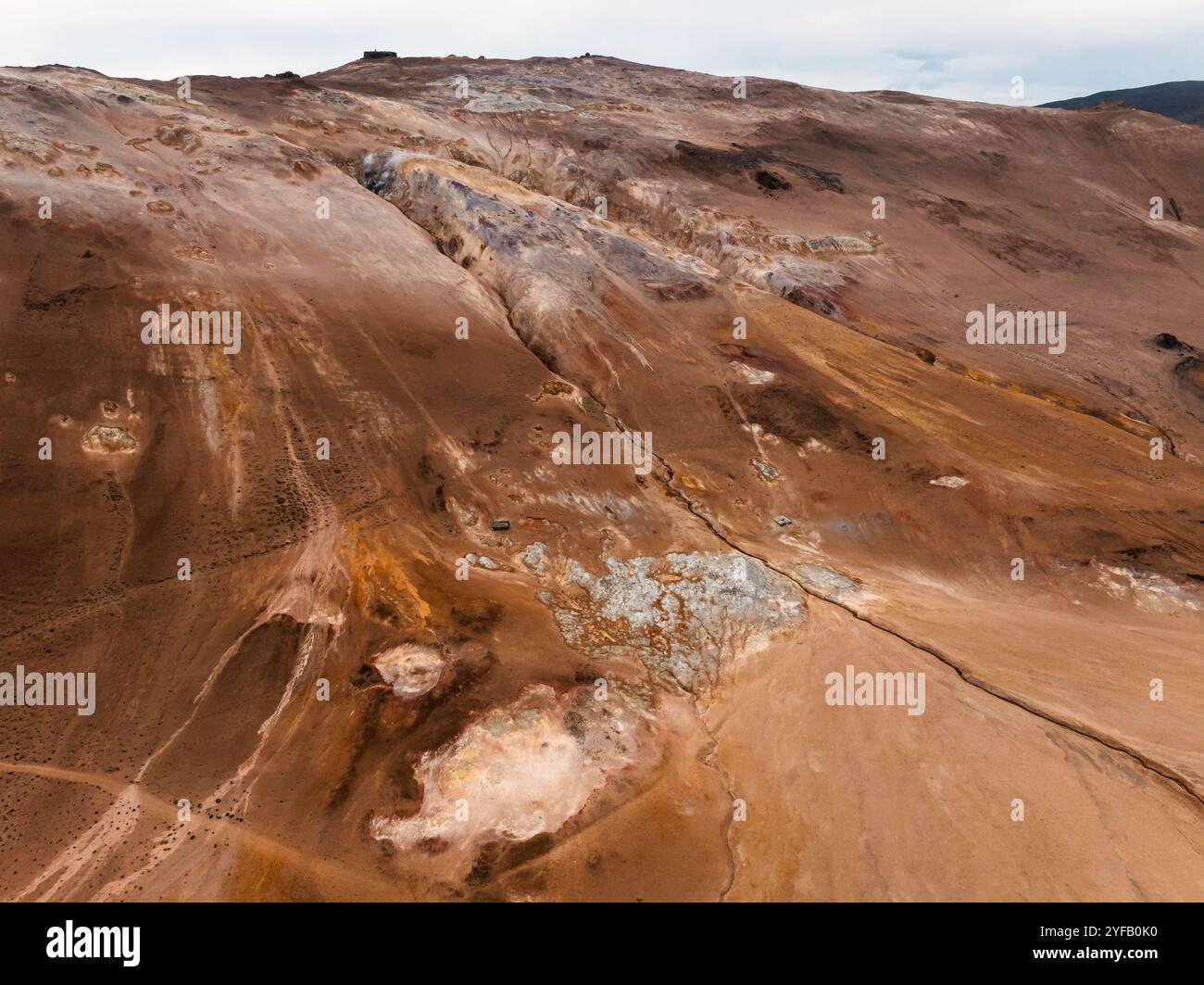Aerial view geothermal hotspot hi-res stock photography and images - Alamy