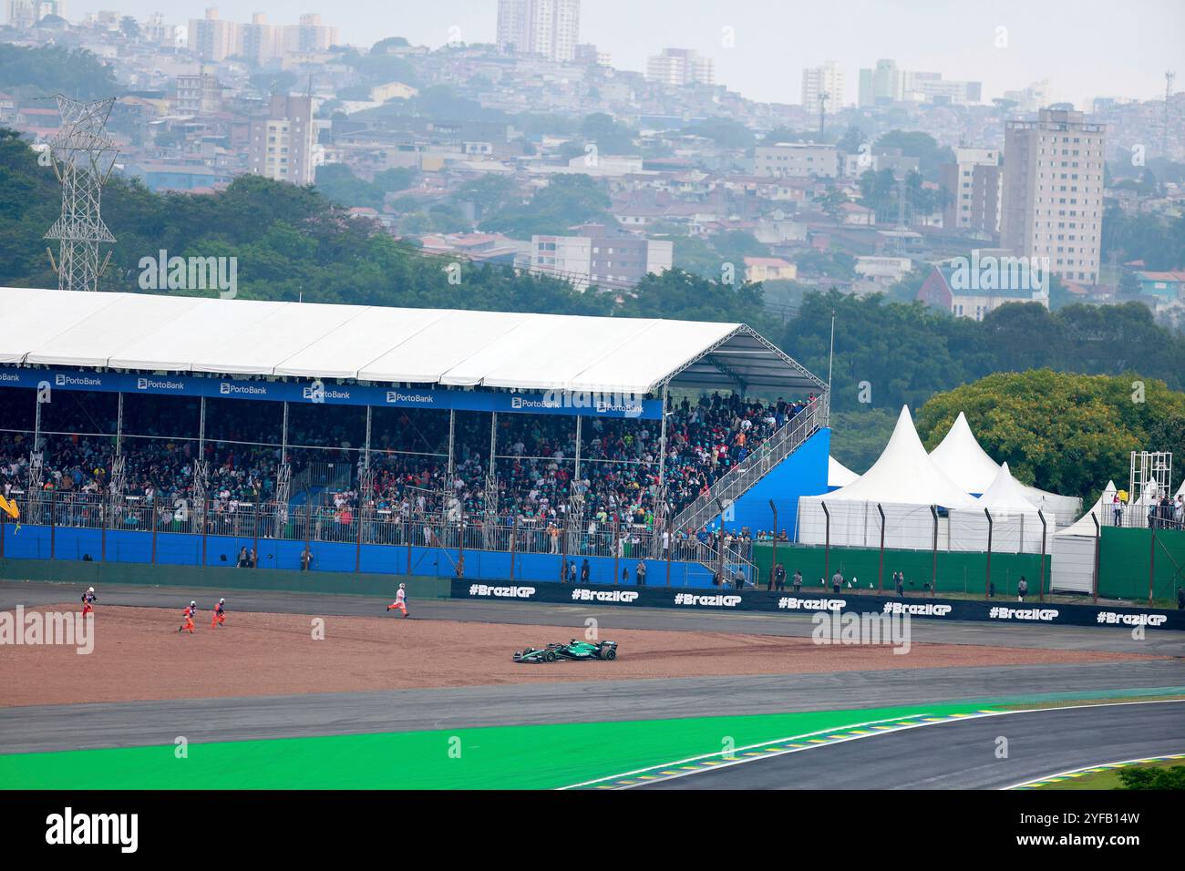 Sao Paulo, Brazil. 3rd Nov, 2024. #18 Lance Stroll (CAN, Aston Martin ...
