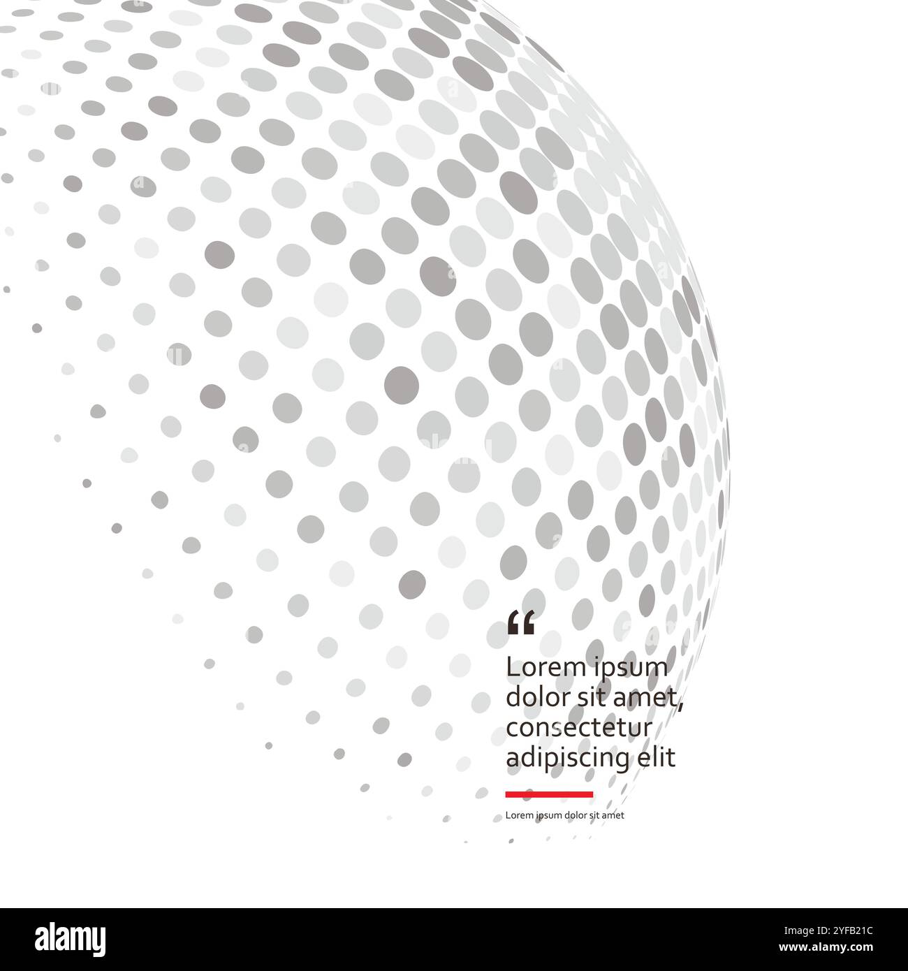 3d sphere consisting points. Bright color. Polygon vector wireframe ...