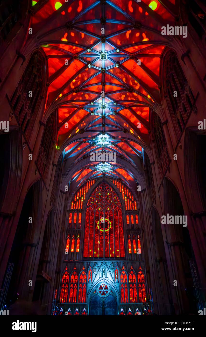 PHOENIX: projection mapping and sound installation by Ross Ashton and ...