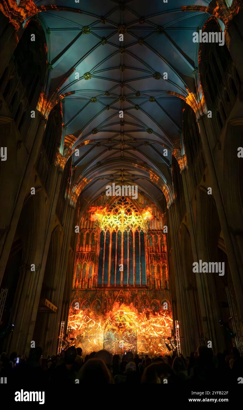 PHOENIX: projection mapping and sound installation by Ross Ashton and ...