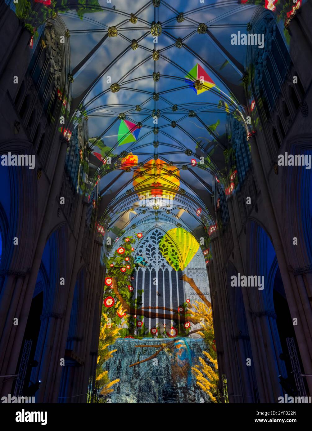 PHOENIX: projection mapping and sound installation by Ross Ashton and ...