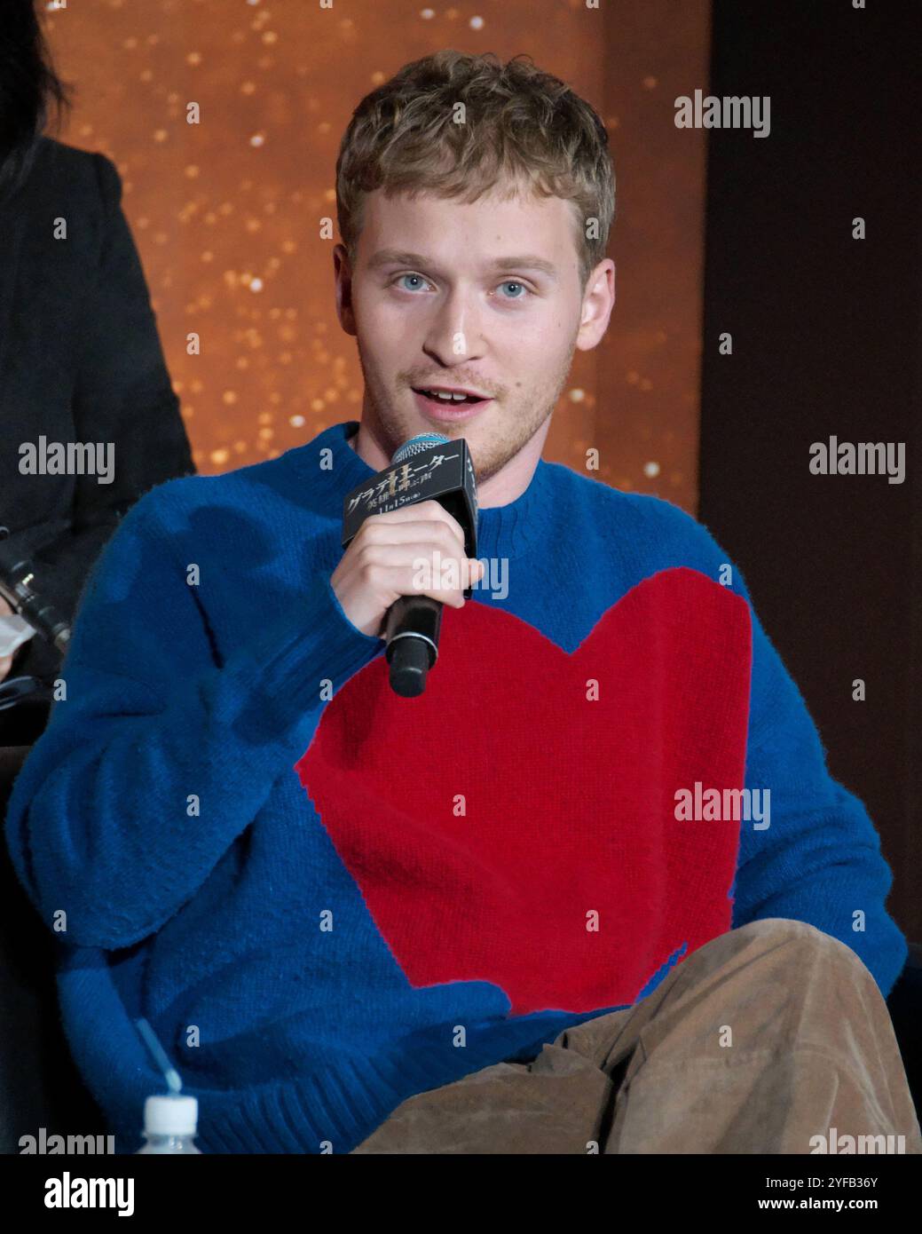 Tokyo, Japan. 04th Nov, 2024. Actor Fred Hechinger attends the talk ...