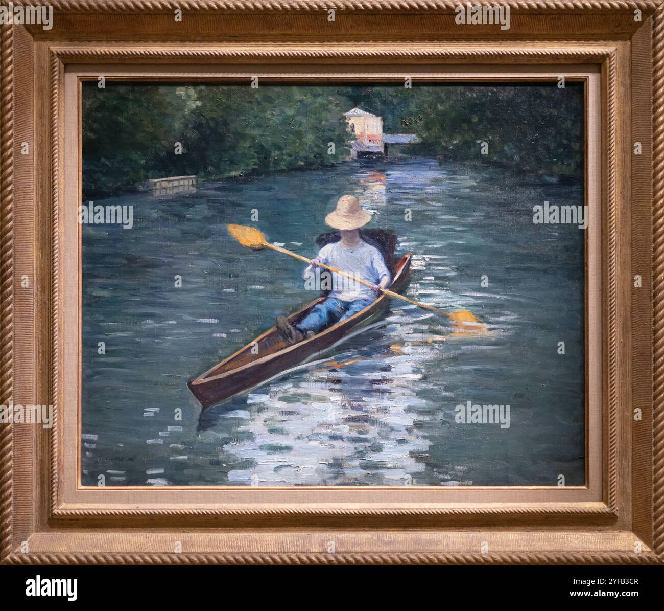 Paris, France - 05 13 2023: Orsay Museum. Perissoire on the Yerres ...