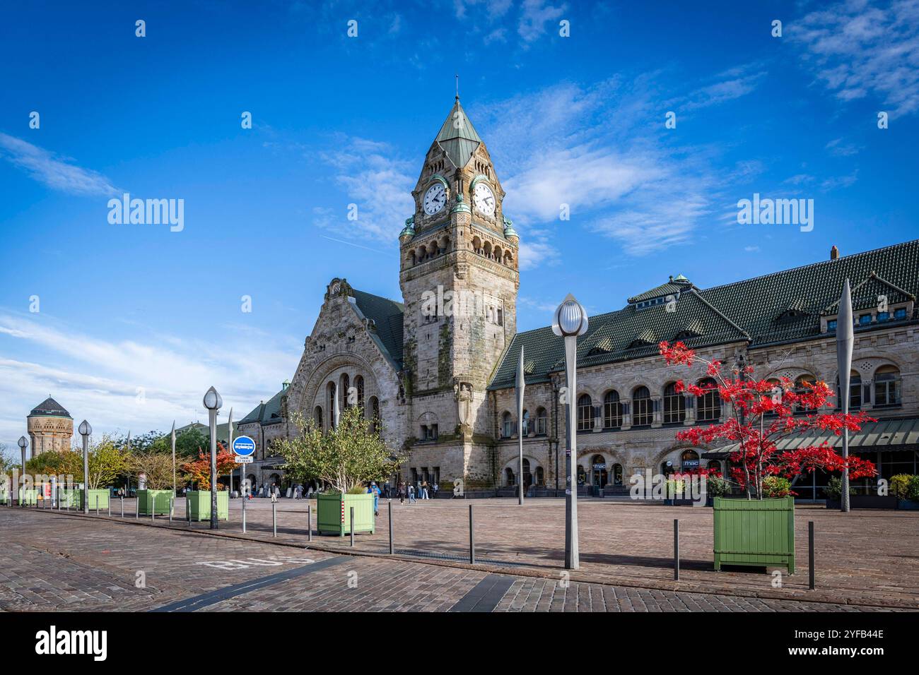 Der Bahnhof im lothringischen Metz, hier ein Foto vom 16. Oktober 2024, ist erneut zum schönsten ...