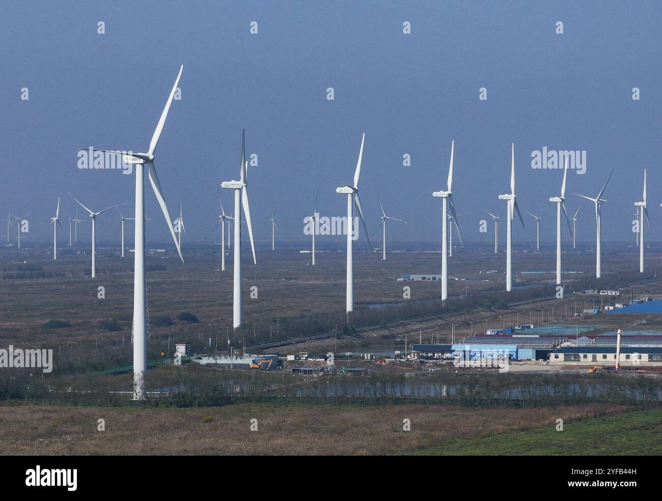 Offshore wind turbines manufacturing hi-res stock photography and ...