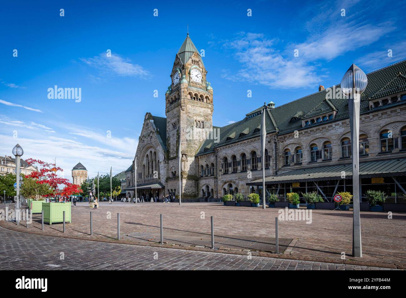 Der Bahnhof im lothringischen Metz, hier ein Foto vom 16. Oktober 2024, ist erneut zum schönsten ...