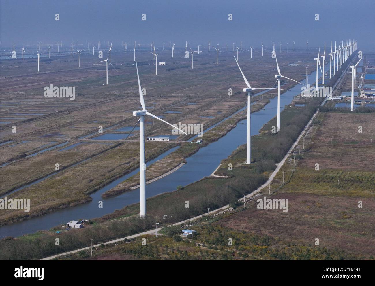 Offshore wind turbines manufacturing hi-res stock photography and ...