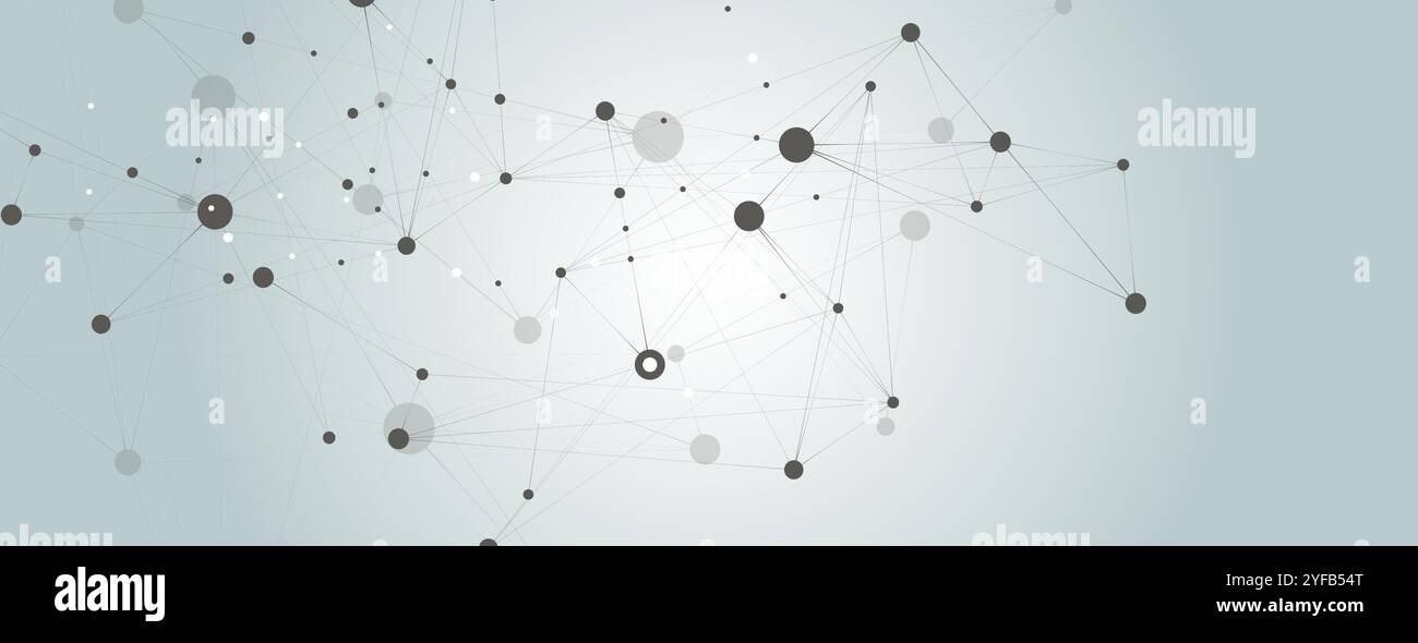 Connect science pattern design. Science technology concept. Space ...