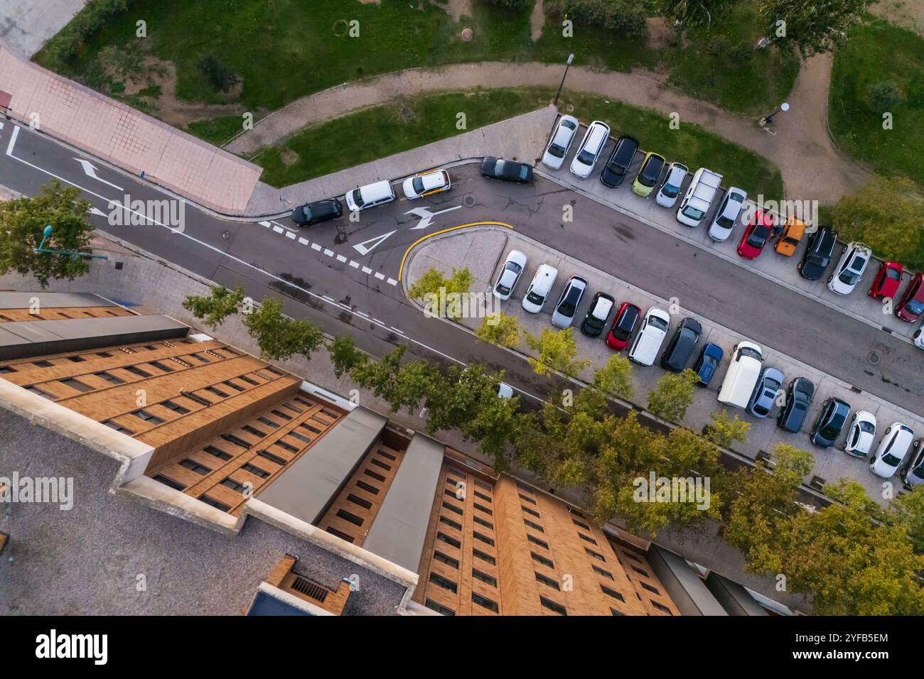 Public spaces aerial hi-res stock photography and images - Alamy