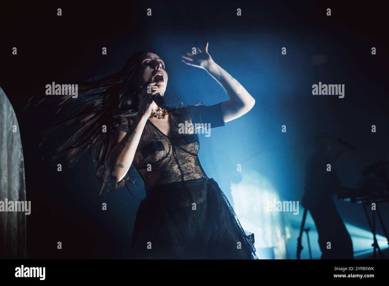 Copenhagen, Denmark. 02nd, November 2024. The Danish-Faroese singer ... Copenhagen, Denmark. 02nd, November 2024. The Danish-Faroese singer ...
