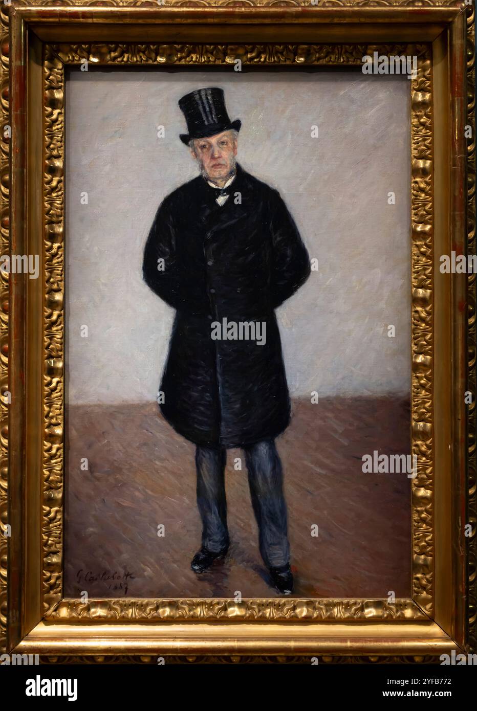 Paris, France - 05 13 2023: Orsay Museum. Portrait of Jean Daurelle by ...