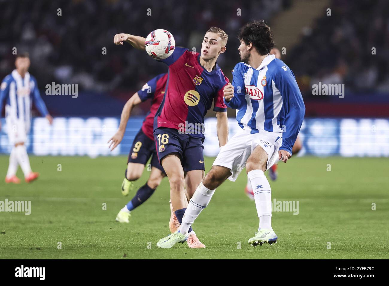 Fermin Lopez of FC Barcelona during the Spanish championship La Liga ...