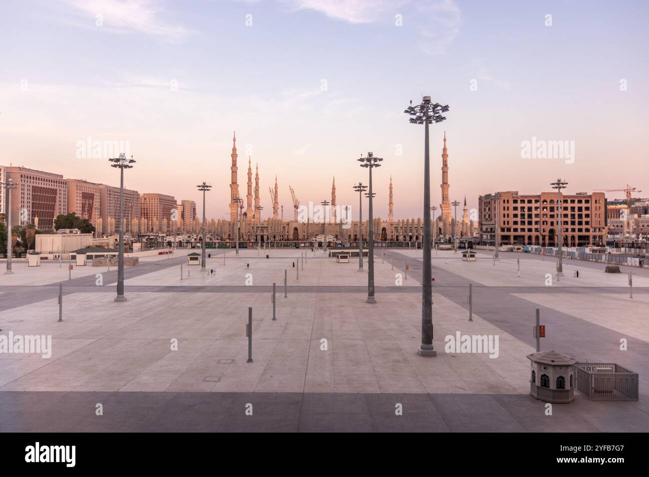 Prophet's mosque in Medina, Saudi Arabia Stock Photo - Alamy