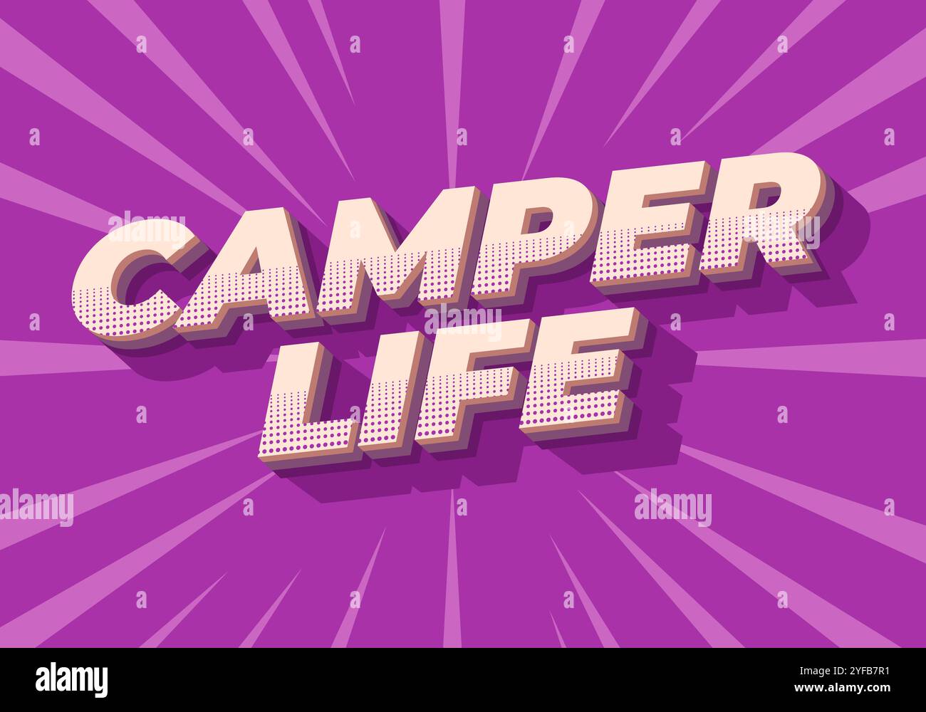 Happy camper svg hi-res stock photography and images - Alamy