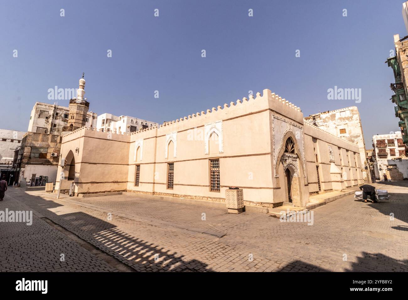 Al SHafi mosque in Al Balad, historic center of Jeddah, Saudi Arabia ...