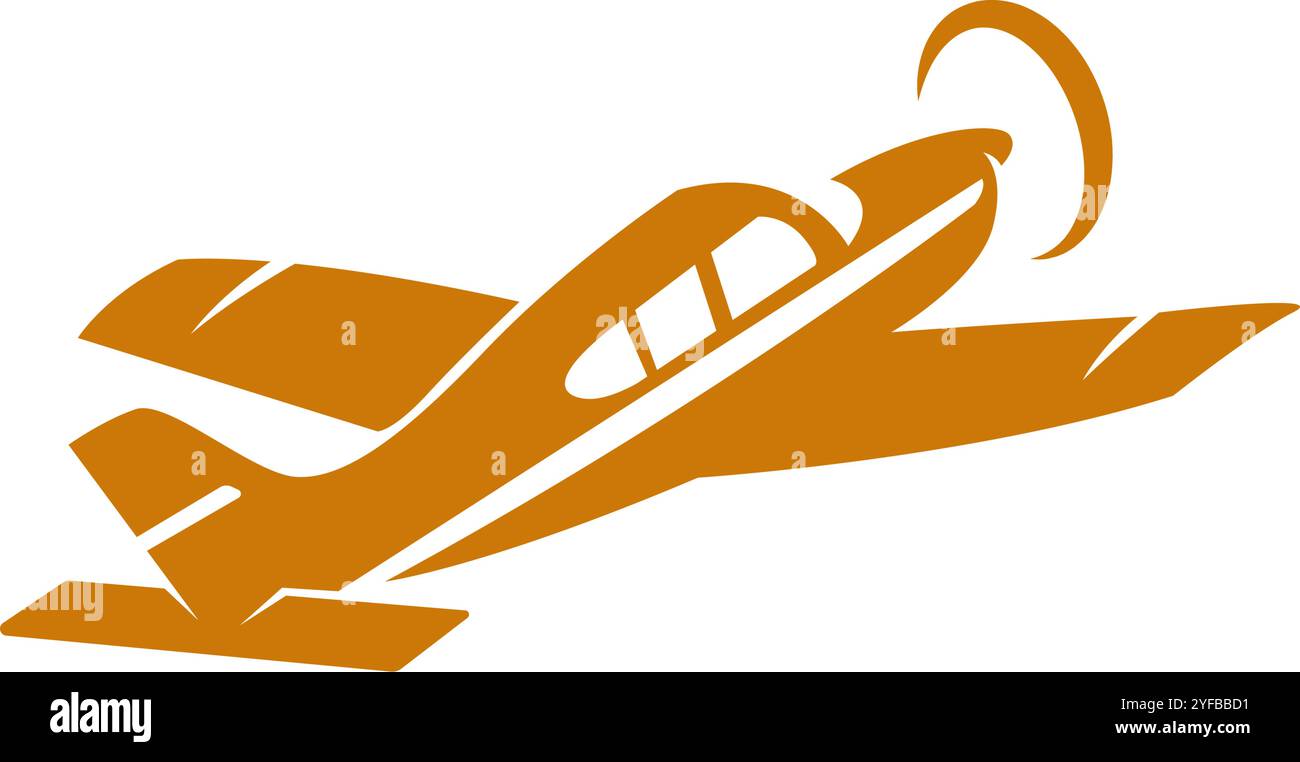 Plane logo icon design template Stock Vector Image & Art - Alamy