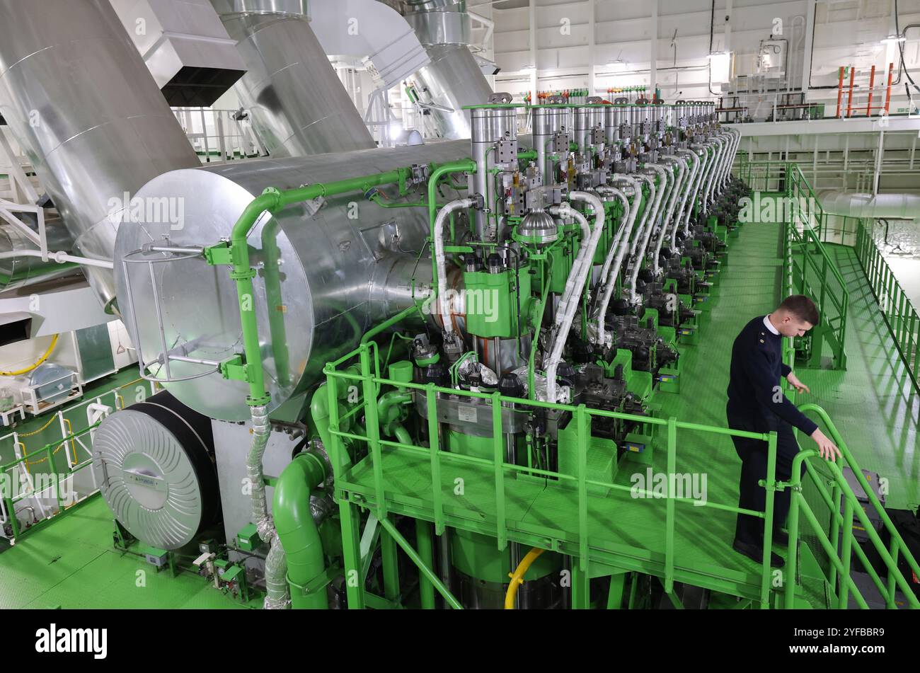 Dual fuel ship engine hi-res stock photography and images - Alamy