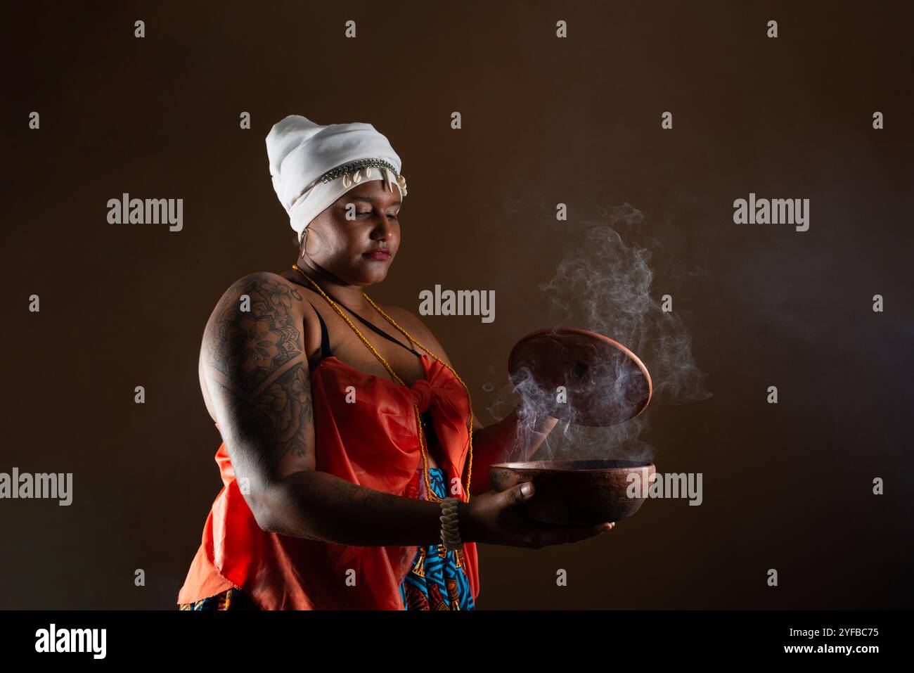 Salvador, Bahia, Brazil - October 21, 2024: Beautiful woman in ...