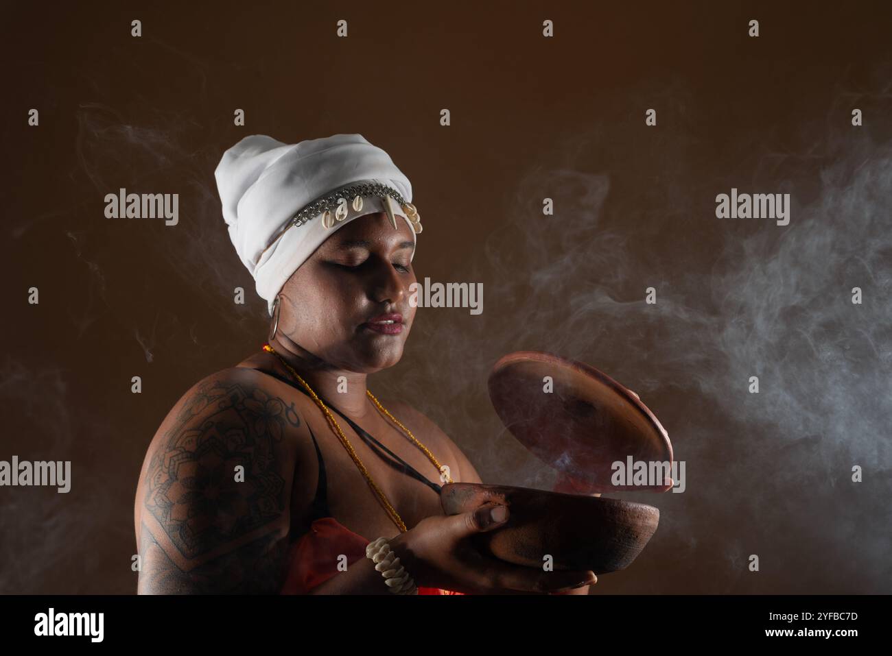 Salvador, Bahia, Brazil - October 21, 2024: Beautiful woman in ...