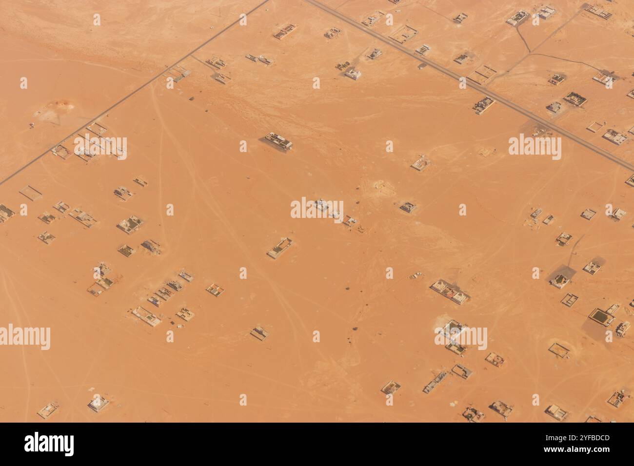 Aerial view of Riyadh suburbs, Saudi Arabia Stock Photo - Alamy