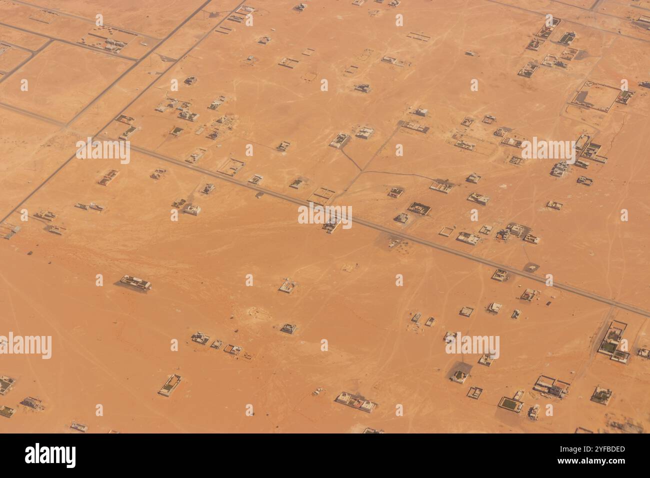 Aerial view of Riyadh suburbs, Saudi Arabia Stock Photo - Alamy