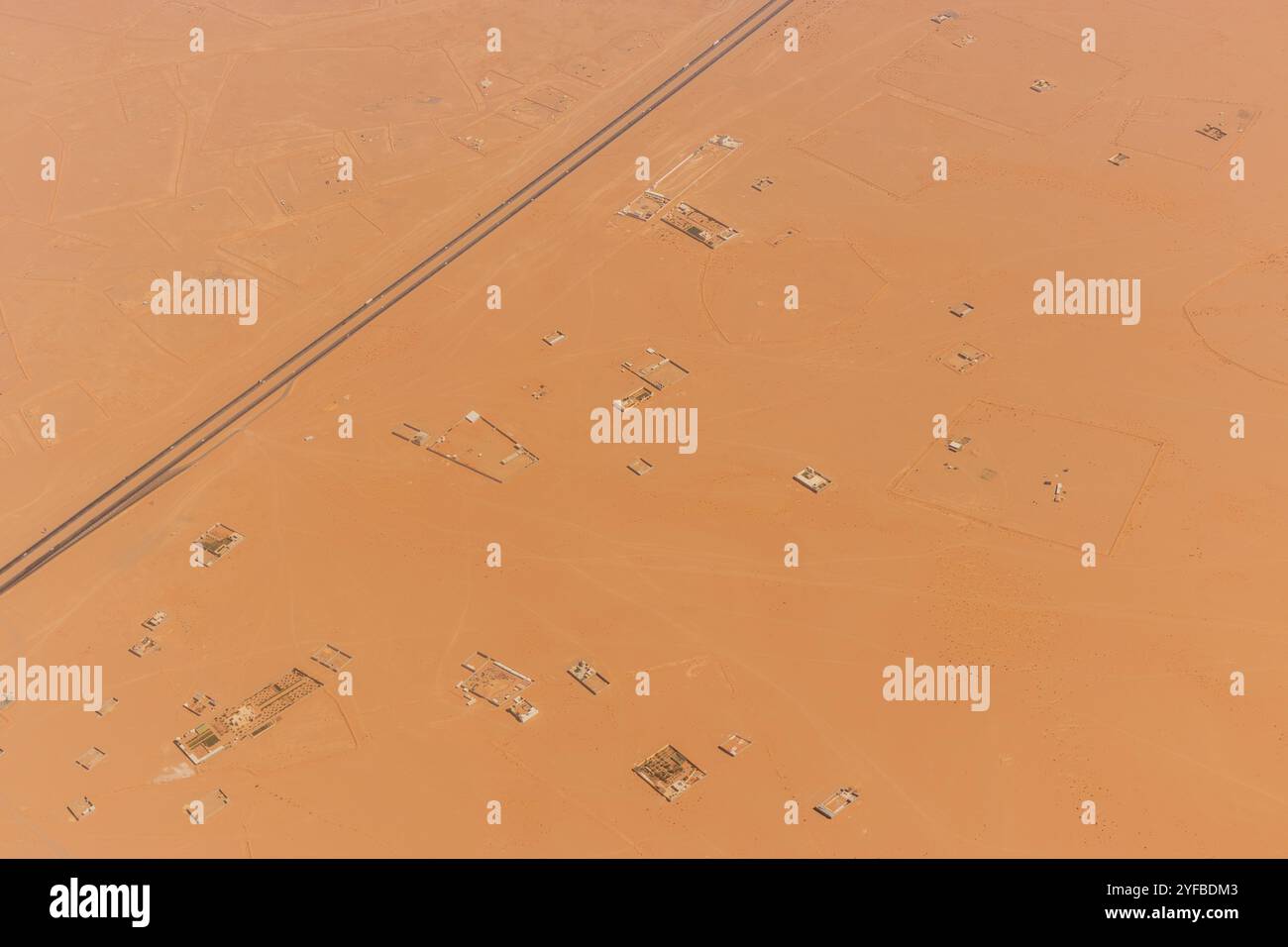 Aerial view of Riyadh suburbs, Saudi Arabia Stock Photo - Alamy