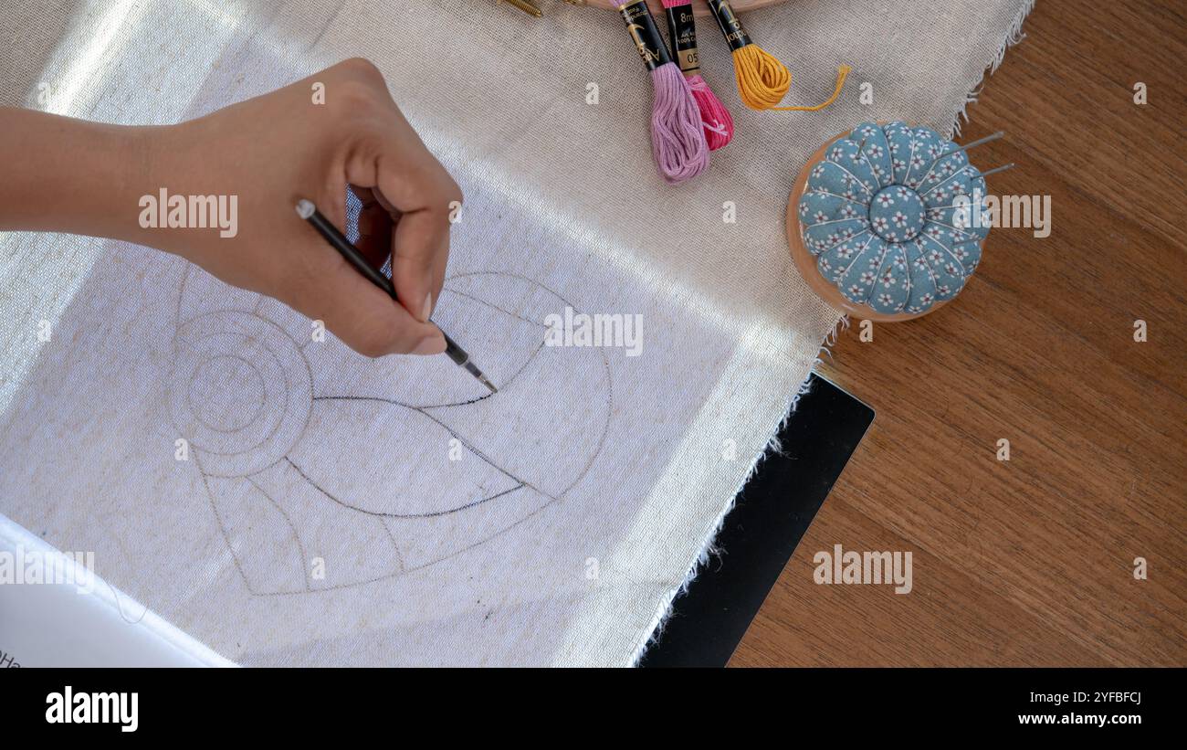 Art in the Making: Preparing Fabric with a Light Pad and Essential ...