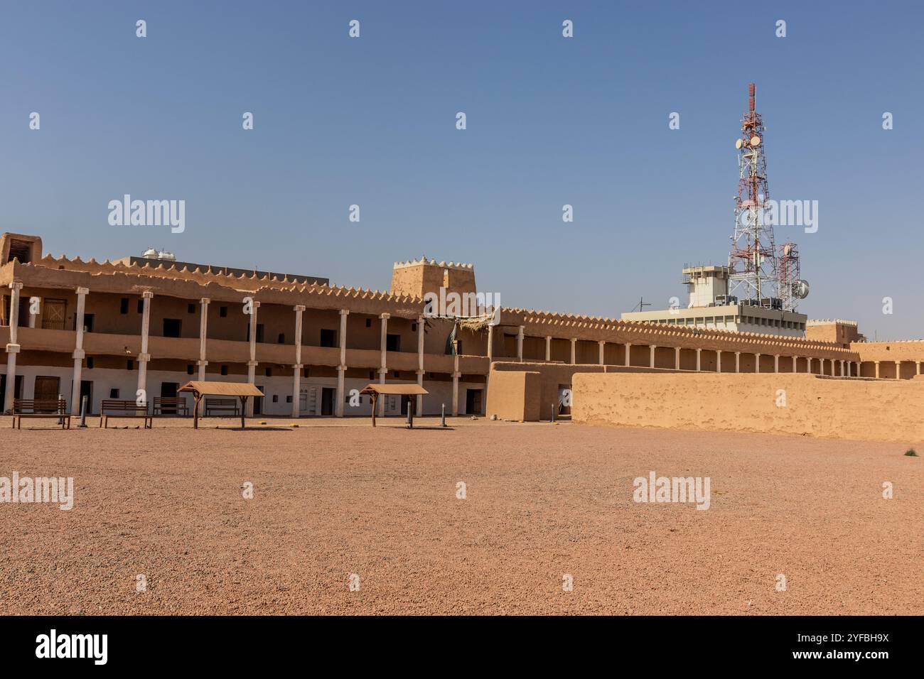 Courtyard of Qishlah Palace in Ha'il, Saudi Arabia Stock Photo - Alamy