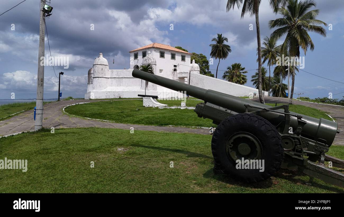salvador, bahia, brazil - october 11, 2024: view of the Monte Serrat ...