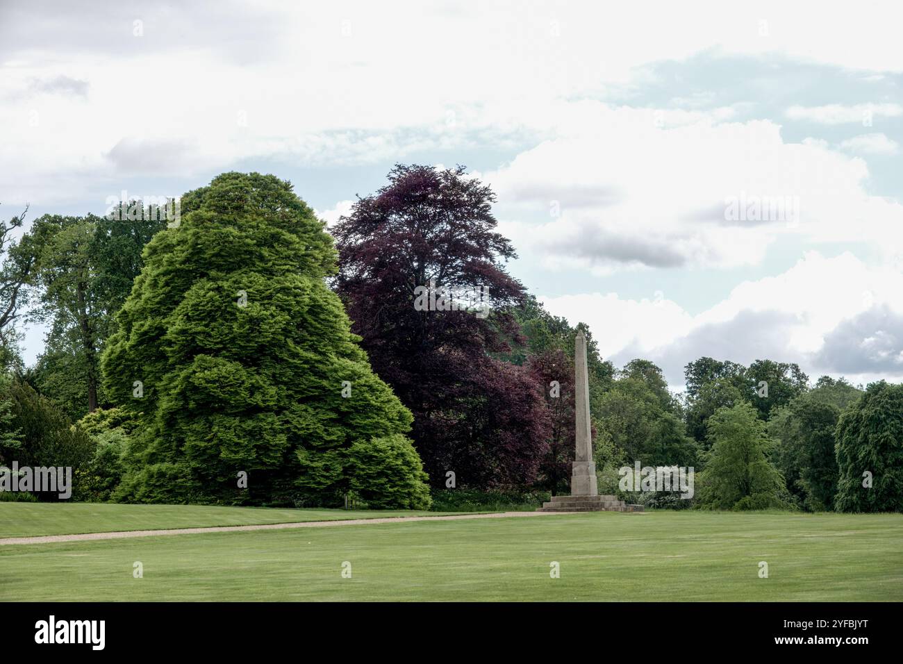 The nine metre tall Philae obelisk which originally stood at the ...