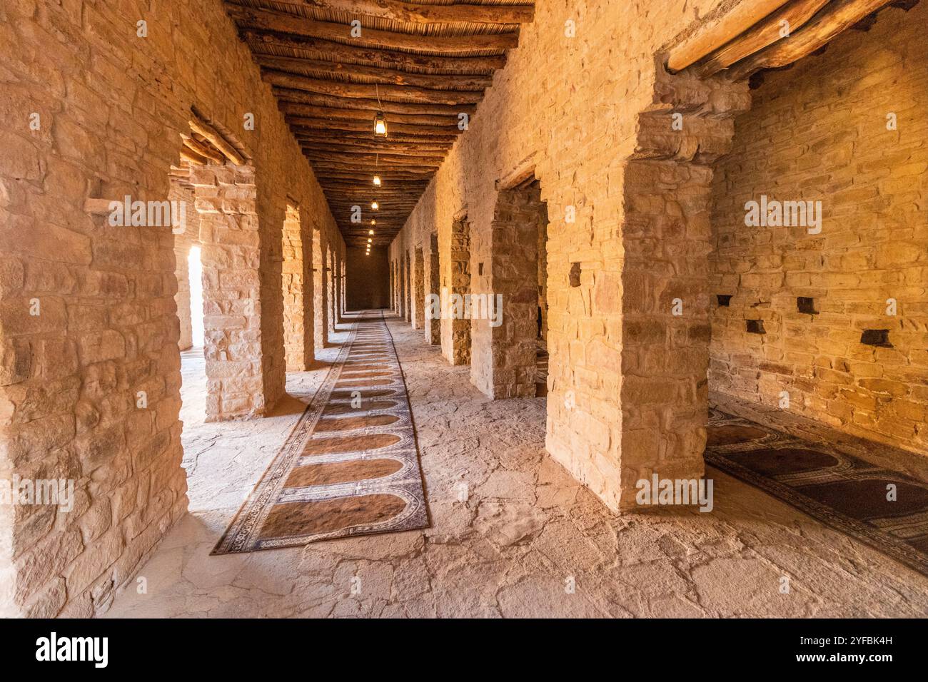 Ancient Umar (Omar) mosque in Dumat al Jandal, Saudi Arabia Stock Photo ...