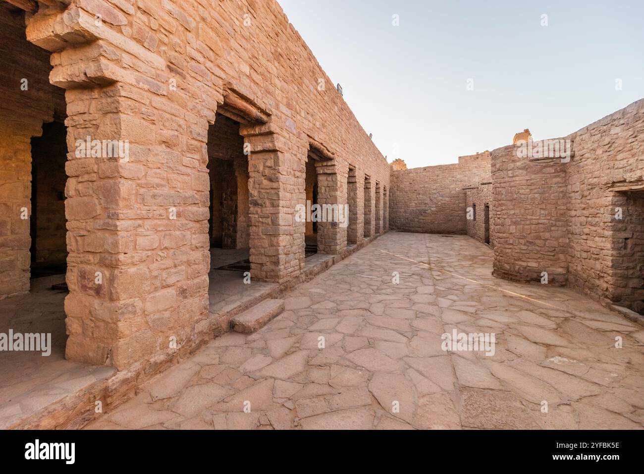 Ancient Umar (Omar) mosque in Dumat al Jandal, Saudi Arabia Stock Photo ...