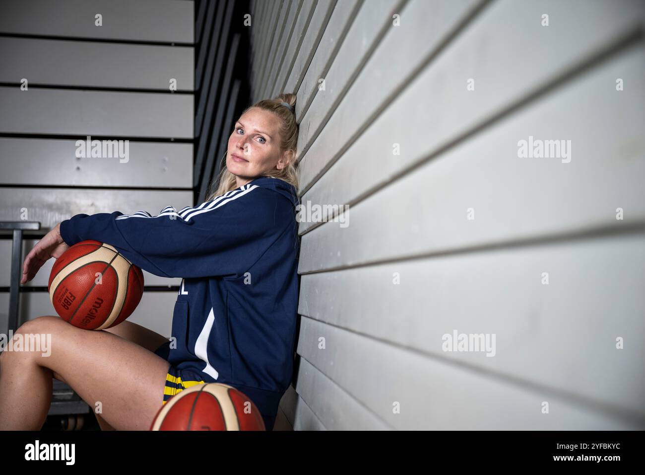 Stockholm, Sverige. 04th Nov, 2024. 241104 Louice Halvarsson poserar ...