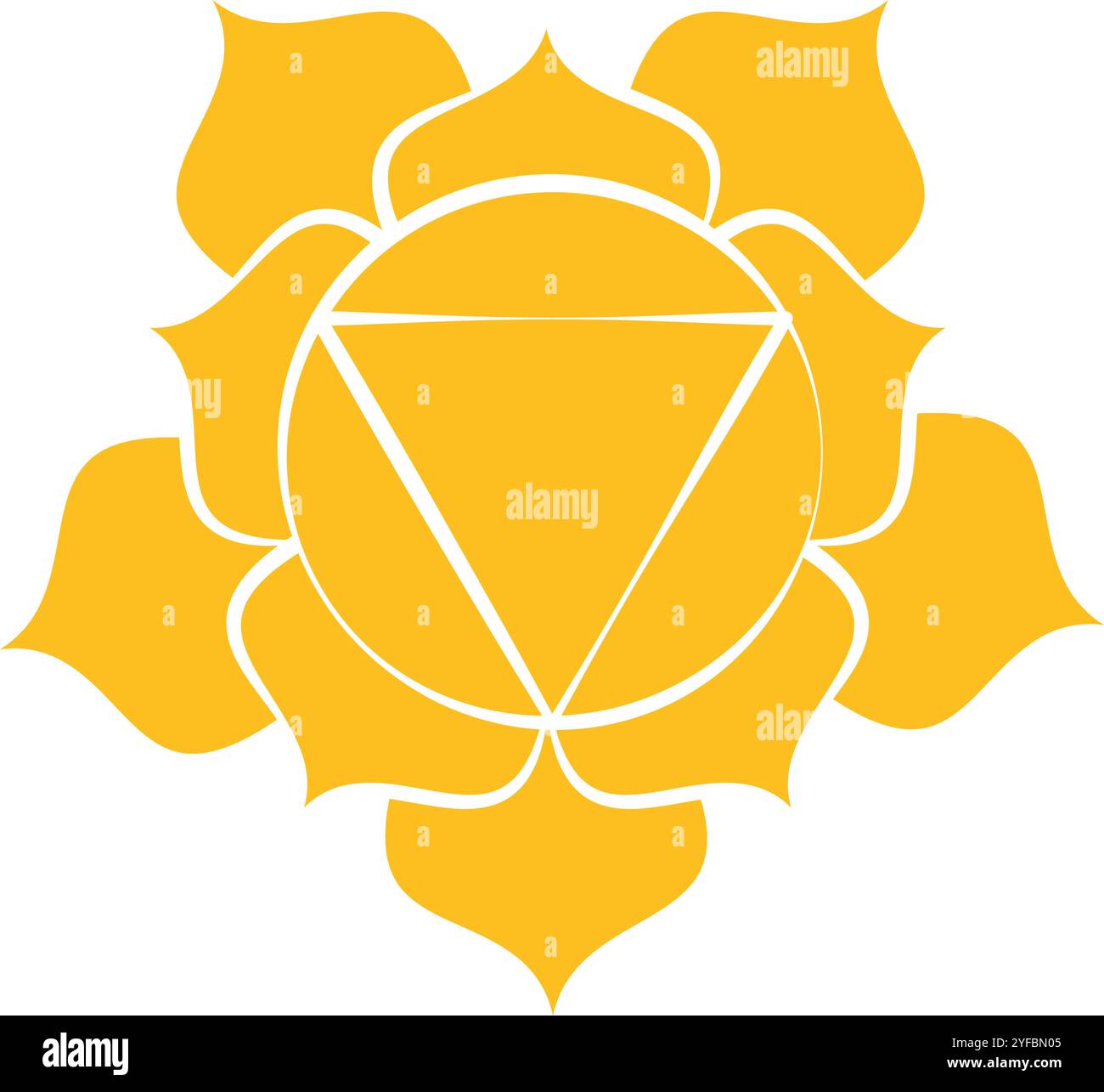 manipura solar plexus chakra Stock Vector Image & Art - Alamy