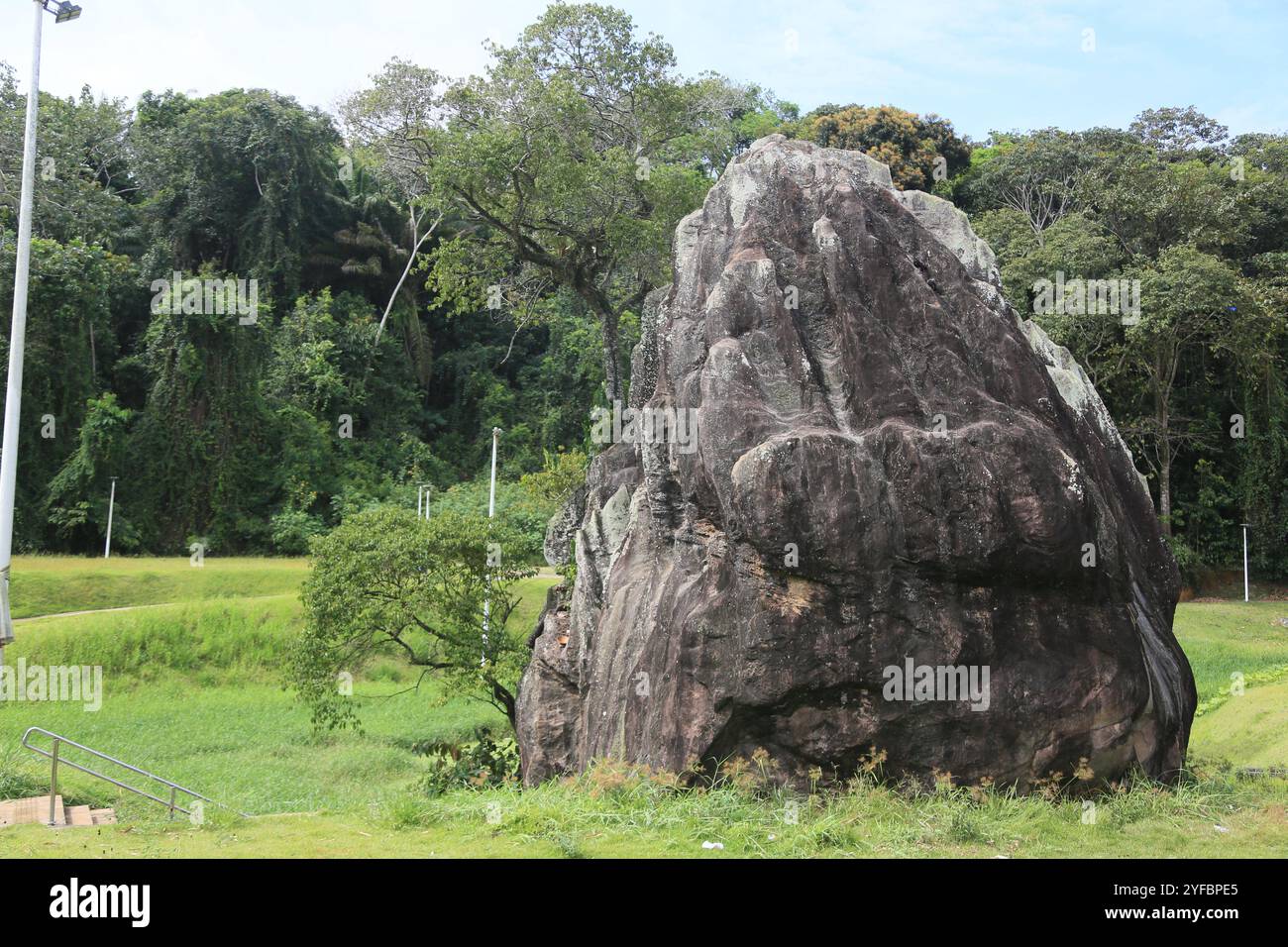 salvador, bahia, brazil - october 18, 2024: view of Pedra de Xango park ...