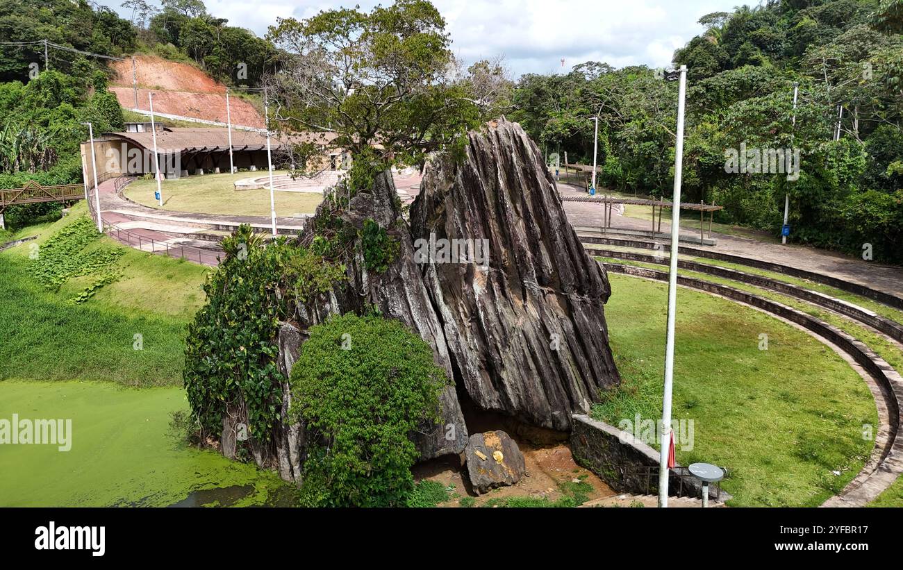 salvador, bahia, brazil - october 18, 2024: view of Pedra de Xango park ...