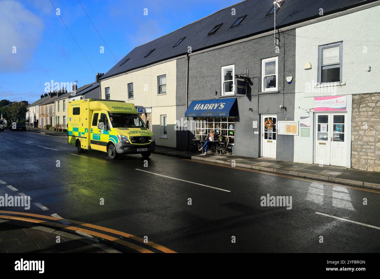 Welsh ambulance hi-res stock photography and images - Alamy