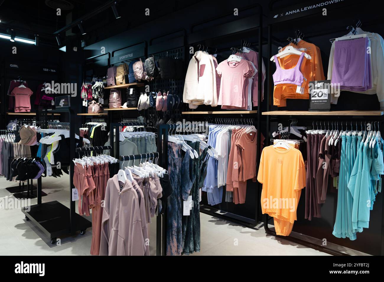 BANGKOK, THAILAND - OCTOBER 26, 2023: goods on display at 4F store in ...