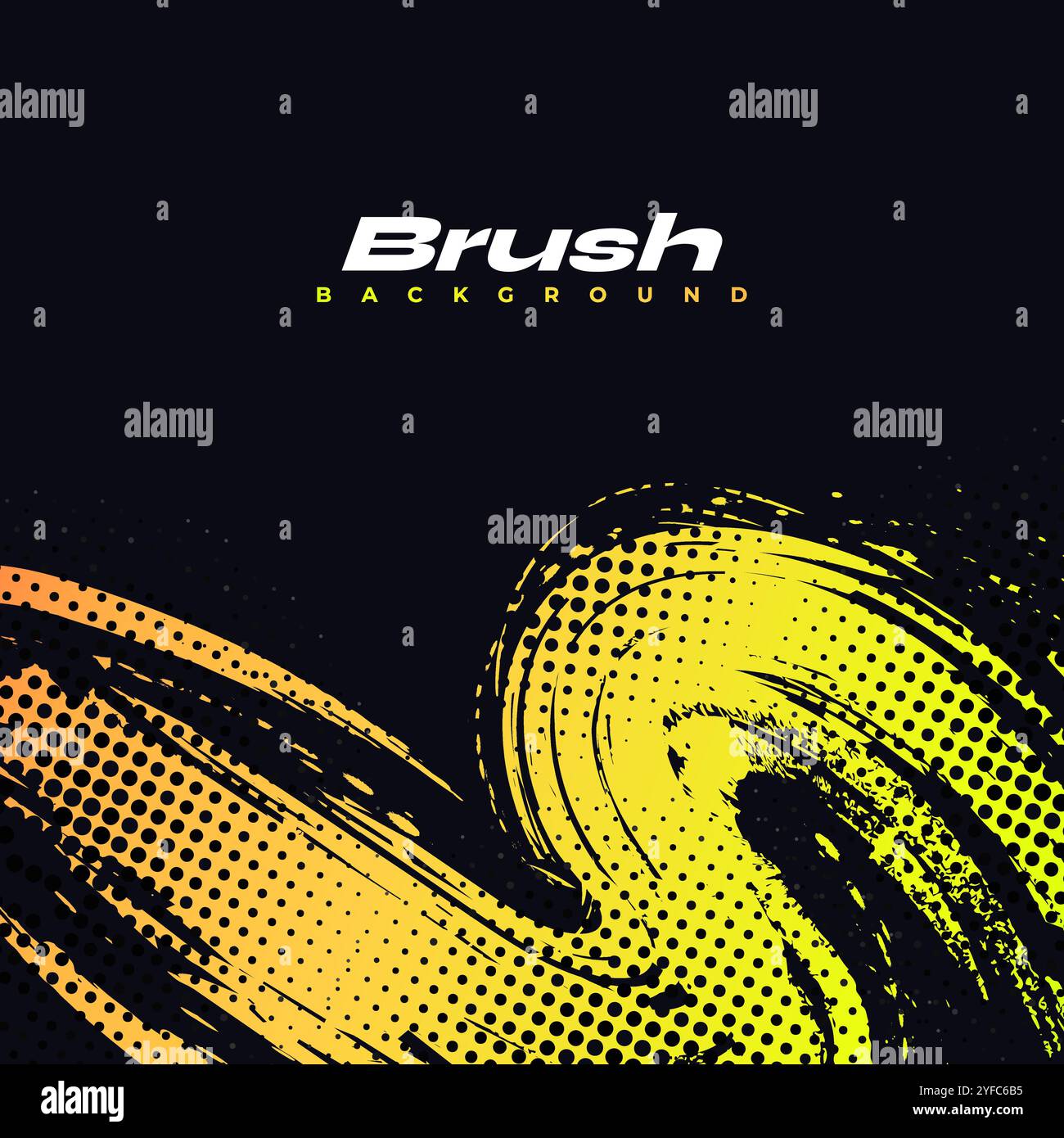 Abstract Sports Background with Orange and Green Gradient Brushstrokes ...