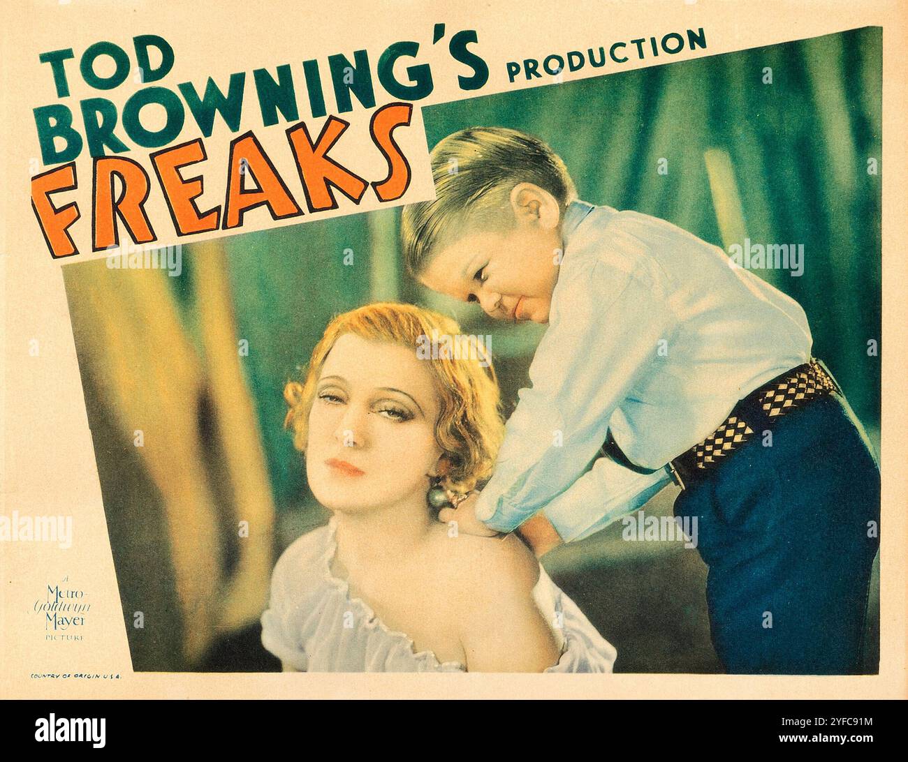 Tod Browning's production - Freaks - (MGM, 1932) lobby card - Olga ...