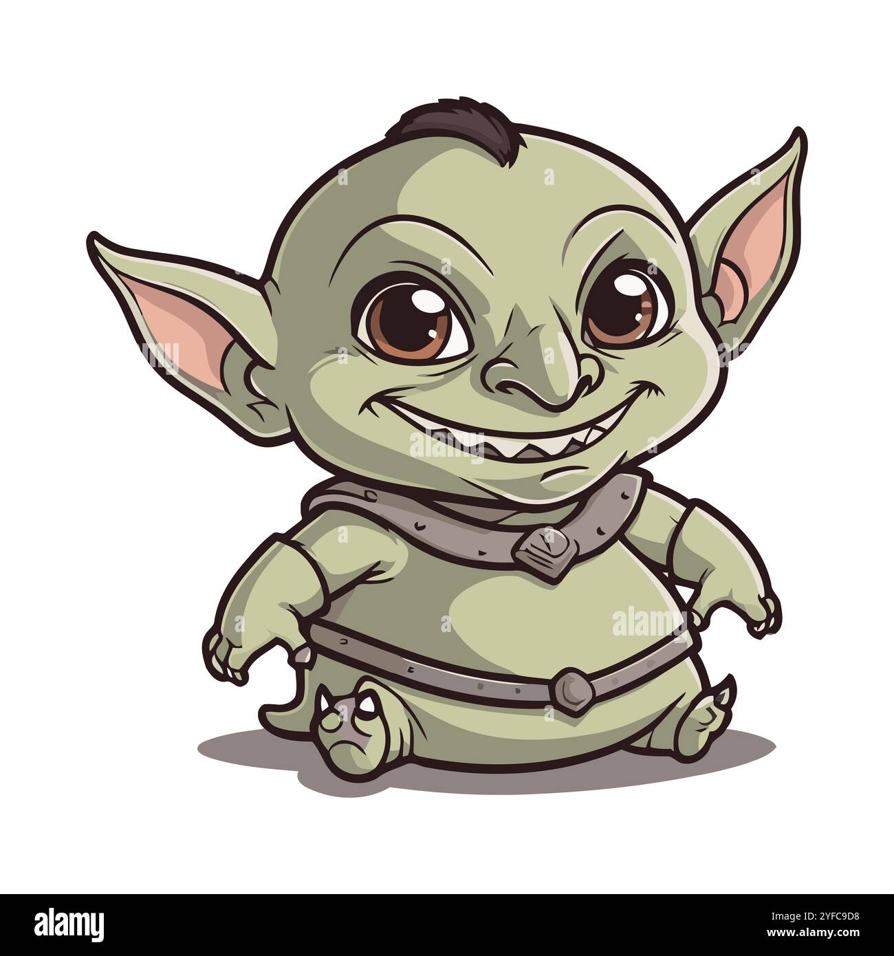 Goblin Cute smiling Stock Photo - Alamy