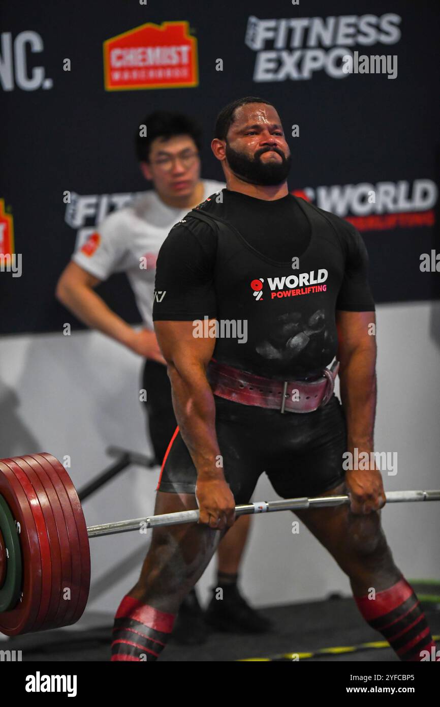 Sydney, Australia. 13th Oct, 2024. Aaron Terry of USA seen in action at ...