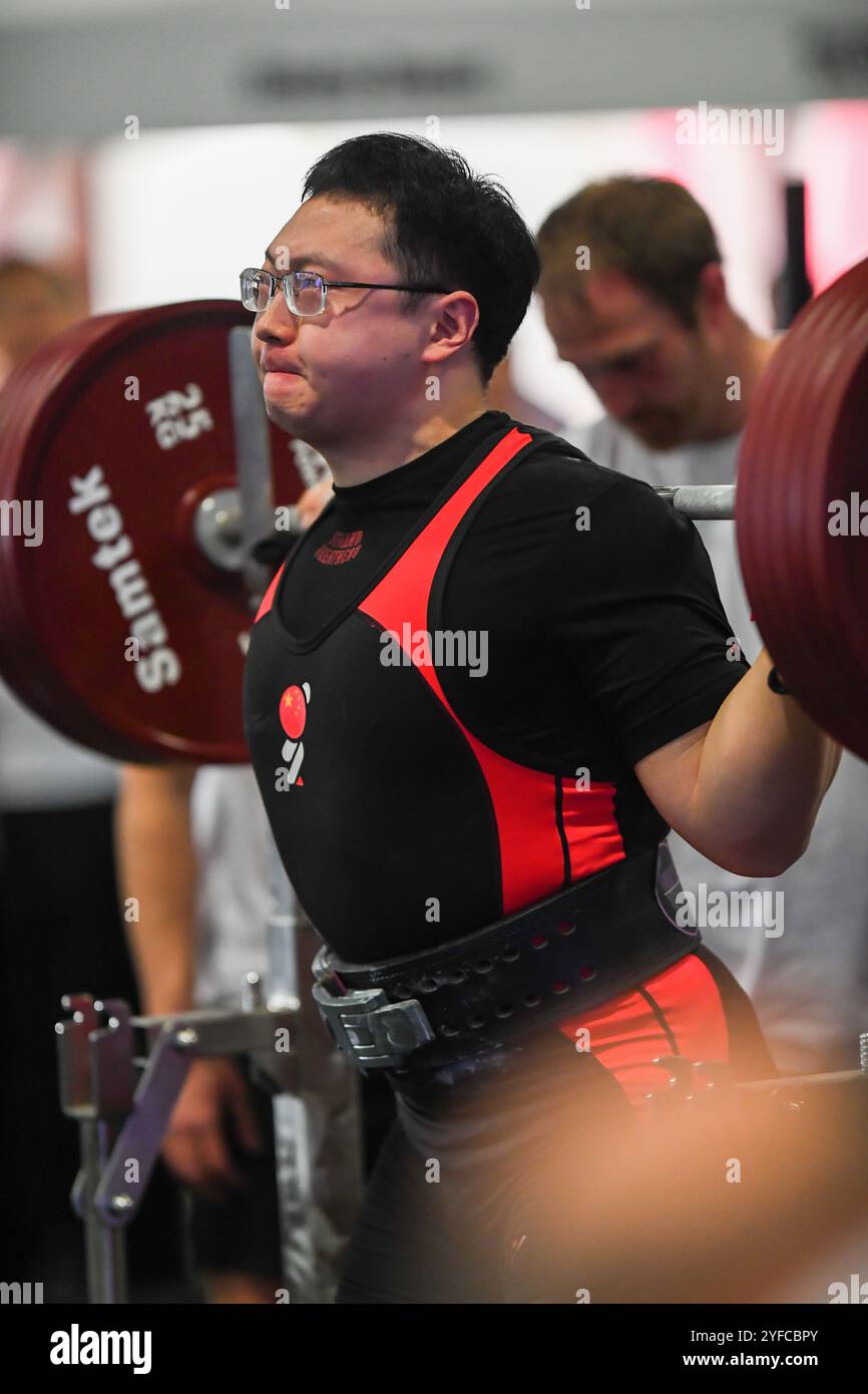 Sydney, Australia. 12th Oct, 2024. Xi Tan of China seen in action at ...