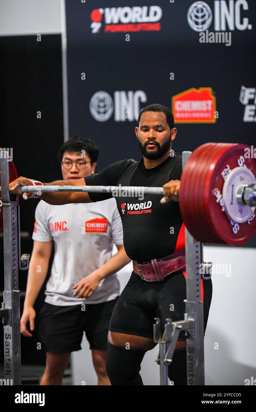 Sydney, Australia. 13th Oct, 2024. Aaron Terry of USA seen in action at the 2024 World ...