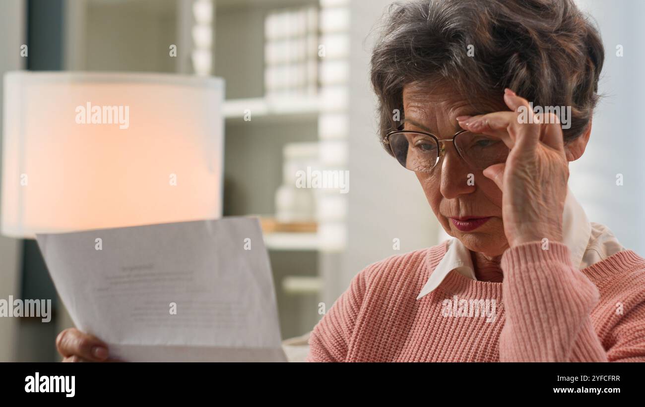 Old 60s Caucasian woman retired lady 70s senior aged female granny ...