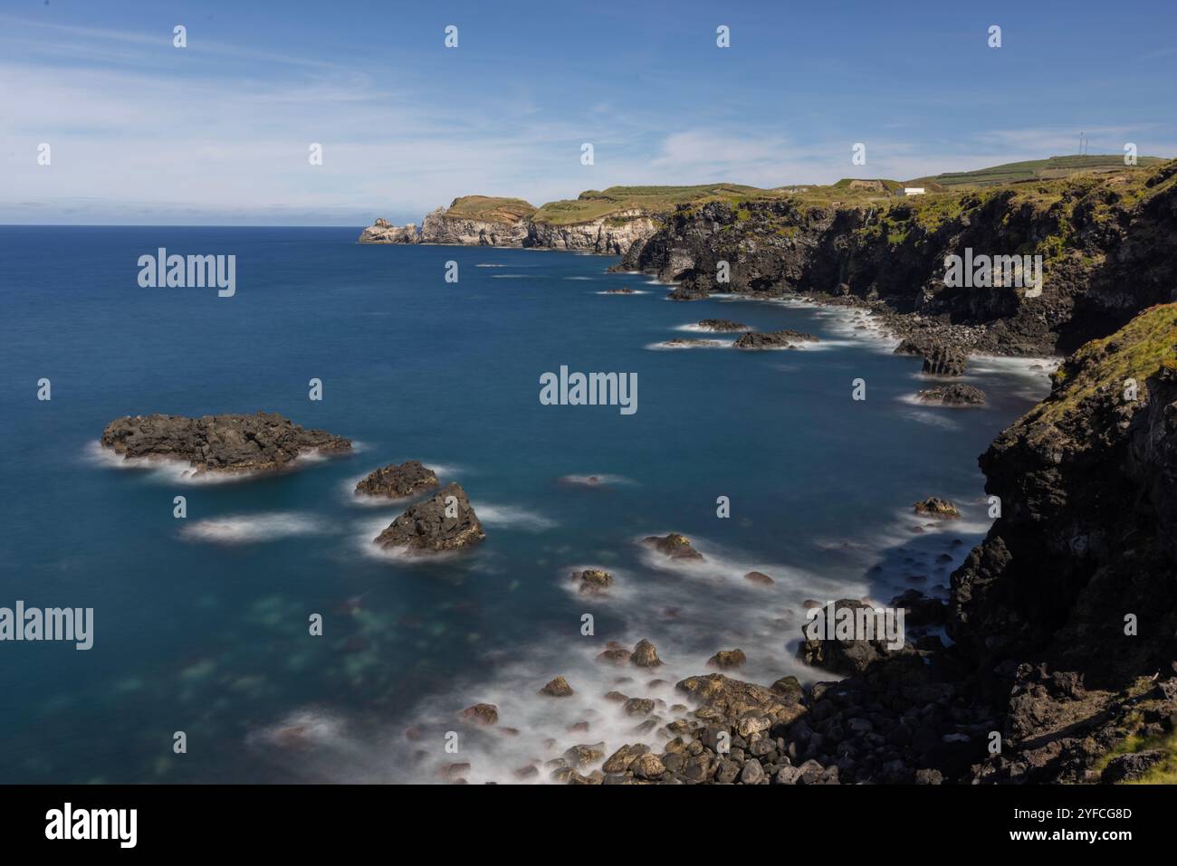 On the North Coast of Sao Miguel Island, Azores, the Miradouro da ...
