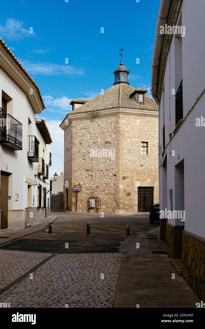 Tembleque, Spain - November 2, 2024: Hermitage of Vera Cruz in ...