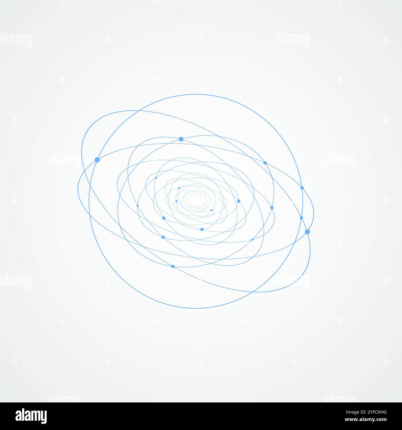 white background with abstract circles Stock Vector Image & Art - Alamy